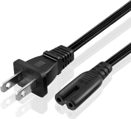 PC 2-Hole Printer Power cord – PC4Me One Stop Computer Corporation