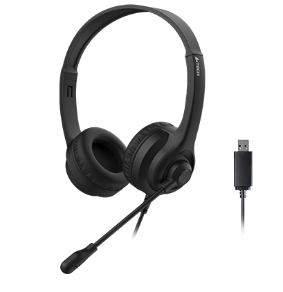 A4tech Hu-8 USB Stereo Headset – PC4Me One Stop Computer Corporation